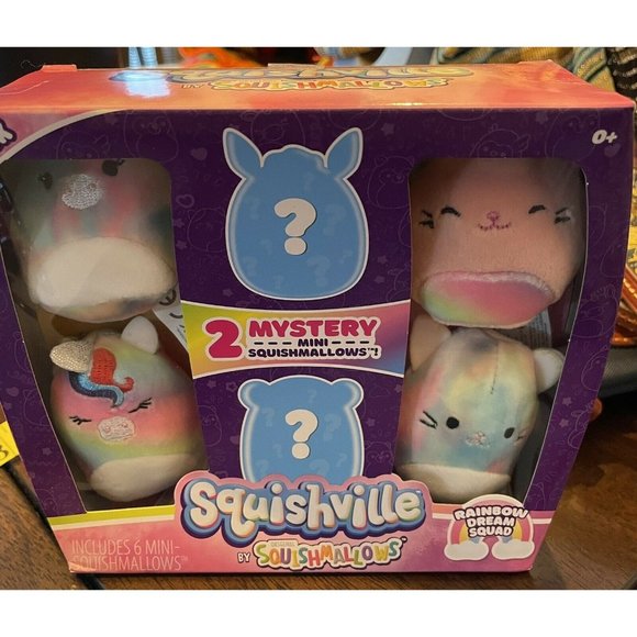 Squishmallows | Toys | New Squishmallows Squishville 2 Rainbow Dream ...